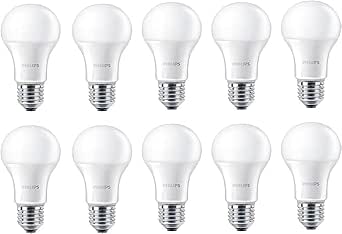 Philips Pack of 10 Corepro LED 12.5W - 100W Equivalent Frosted A60 ...