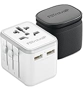 Worldwide Travel Adapter with USB, FSTravelP Universal Plug Adapter ...
