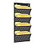 Eamay Wall Mount/ Over Door File Hanging Storage Organizer - 4 Large ...