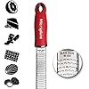 Amazon.com: Microplane Classic Red Zester Grater, Stainless Steel ...