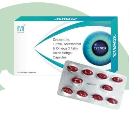 Buy Eyenox Softgel Capsules 10x1x10 Online at Low Prices in India ...