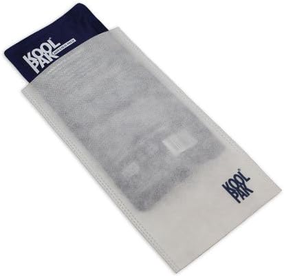 Koolpak Deluxe Reusable Large Hot Cold Gel Pack with Protective Sleeve ...