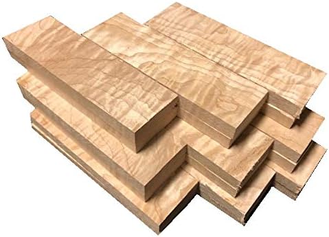 Curly Hard Maple Knife Scales (3/8"x1.5" x5) - 2 Pack - Amazon.com