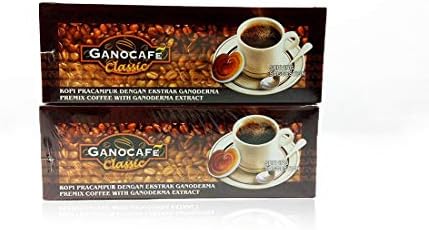 Amazon.com : Gano Excel GanoCafe Classic Instant Black Healthy Coffee ...