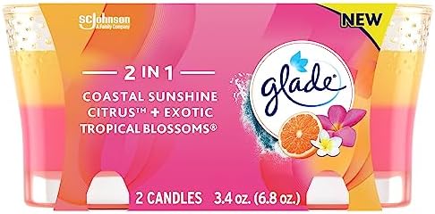 Amazon.com: Glade Candle Jar, Air Freshener, 2in1, Radiant Berries ...