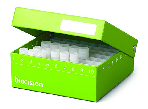 Biocision BCS-207G Green TruCool Hinged Cryobox (Pack of 50): Amazon ...