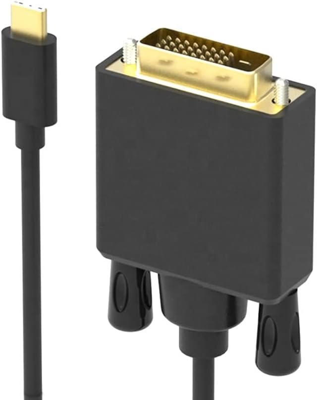 Amazon.com: axGear USB C to DVI Cable Converter Display Monitor Adapter ...