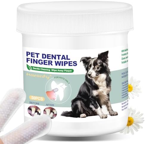 Amazon.com: Grooming Wipes Pet Teeth Cleaning Wipes for Dogs & Cats ...