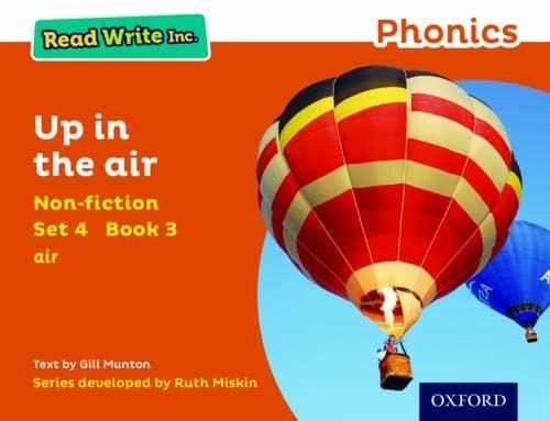 Up in the Air (Orange Set 4 Non-fiction 3) (Read Write Inc. Phonics ...