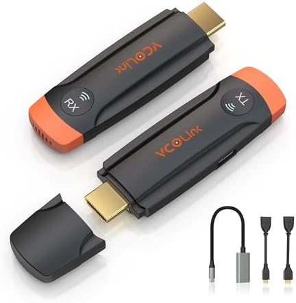 Amazon.com: Wireless HDMI Transmitter and Receiver 196ft/60m, VCOLink ...