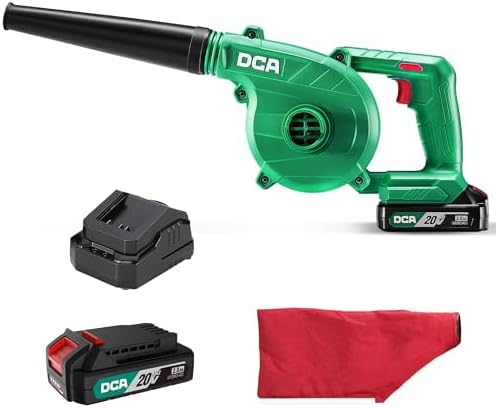 Amazon.com: DCA 20V Brushless Blower Cordless Mini Hand Electric Vacuum ...