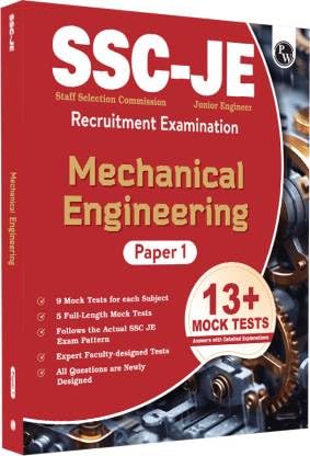 Buy SSC JE Recruitment Examination Mechanical Engineering Paper 1 (2023-24) Book Online at Low ...