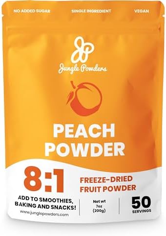 Amazon.com: Raw Essentials Peach Powder - Sweet and Subtly Tangy ...