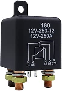 Car Truck Motor Automotive Relay 12V 250A 1.8W 4.8W Continuous Type ...