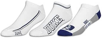 Amazon.com: Duke For Bare Feet NCAA Assorted 3-Pack Socks ( Duke ...