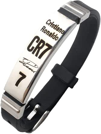 GAUEIOUR CR7 Football Star Bracelet, Personalized Signature Stainless ...