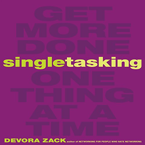 Amazon.com: Singletasking: Get More Done - One Thing at a Time (Audible Audio Edition): Devora ...