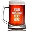 Amazon.com | Personalized Beer Mug with your Photo, Logo or Text - 17oz ...