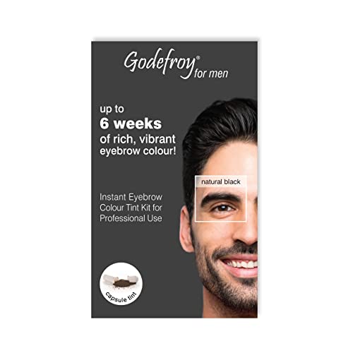 Godefroy Instant Eyebrow Tint for Men (Natural Black) – BigaMart