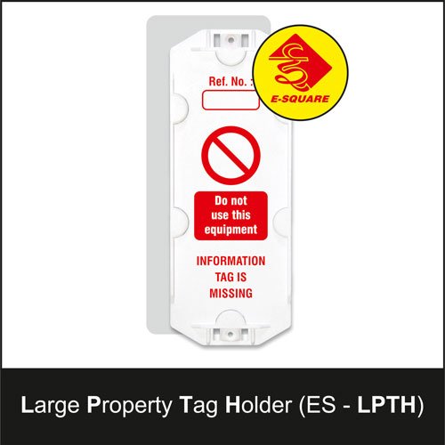 E-Square Alliance Large Property Tags Holder - Set of 25 : Amazon.in ...