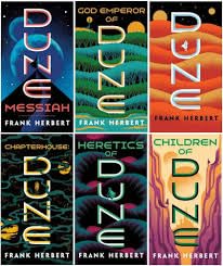 Complete Dune Series Set 1-6 Books Set Dune, Dune Messiah, Children of ...