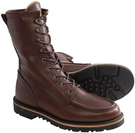 Amazon.com | Filson Mens Brown Uplander 9 Inch Hunting Boot 50100 - 8 ...