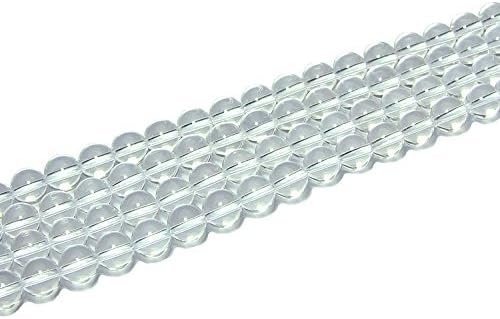 Amazon | g3-301A 1連39cm 天然5A 6mm クリスタルクォーツ 水晶 天然石 パワーストーン | ビーズ・ストーン 通販