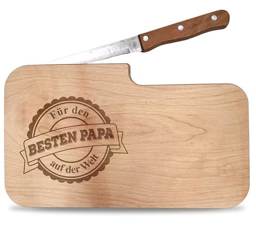 lll Schneidebrett mit Messer | | besteck-paradies.de