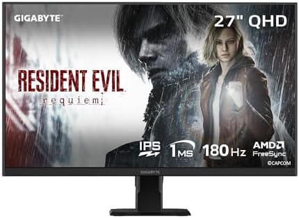 Amazon.com: GIGABYTE - GS27QA SA - 27" IPS Gaming Monitor - QHD ...