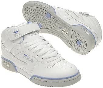 Amazon.com | Fila Women's F-13 OL (White/Dove/Baby Blue 5.0 M) | Shoes