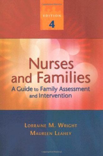 Nurses & Families- A Guide to Family Assessment & Intervention (5th, 10) by Wright, Dr Lorraine ...