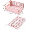 Amazon.com : 4-Pack Mini Plastic Baskets For Organizing and Storage ...