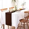 Amazon.com: MILVOWOC 10 Pack Chocolate Brown Satin Table Runners, 12 x ...