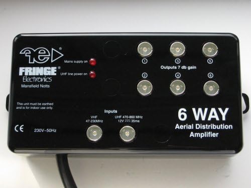 FRINGE 6 way Distribution Amplifier: Amazon.co.uk: Electronics & Photo