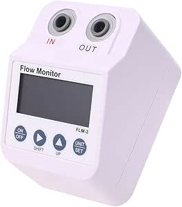 Water Electronic Digital Display Monitor Filter Water Flow Meter Alarm ...