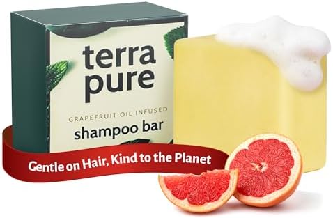 Amazon.com : Terra Pure Shampoo Bar | Oil Infused by 1-Shoppe | Plastic ...
