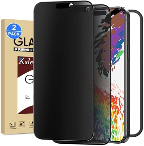 Amazon.com: Ksleri 2 Pack Matte Privacy Screen Protector for iPhone 17 ...