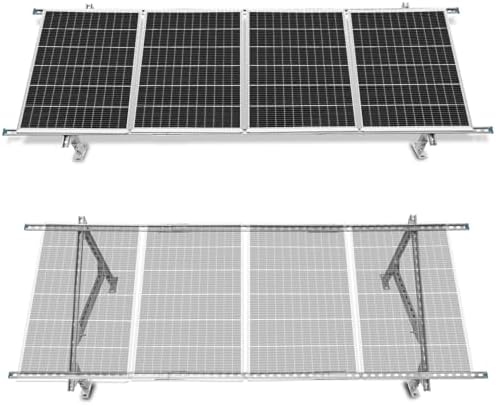 Amazon.com : ECO-WORTHY Adjustable Multi-Pieces 195W Solar Panel ...