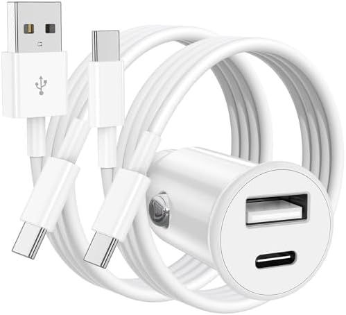Amazon.com: USB C Car Charger for iPhone 16 15 Pro Max, 40W Dual Port ...