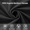 Amazon.com: JSELF Bamboo Viscose Sheets King Size Bed Sheets 4-Piece ...