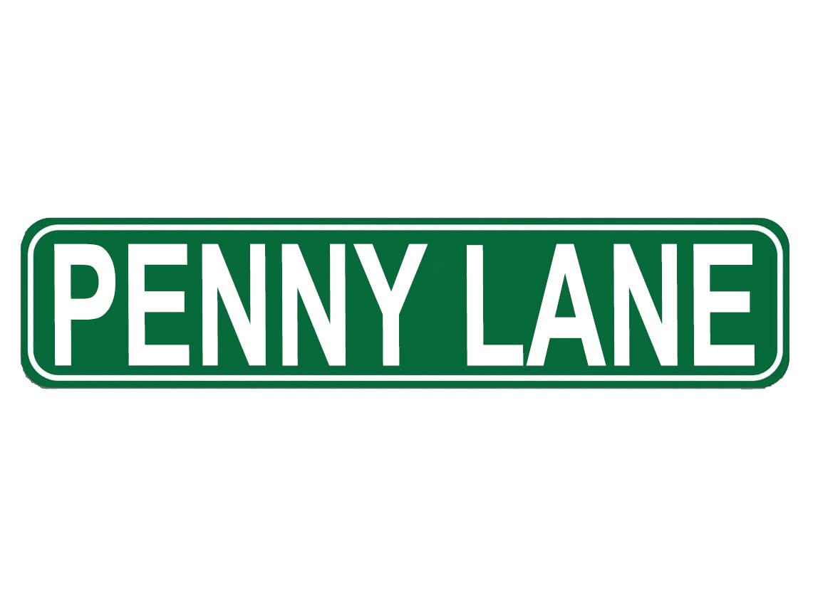 Penny Lane Street Sign