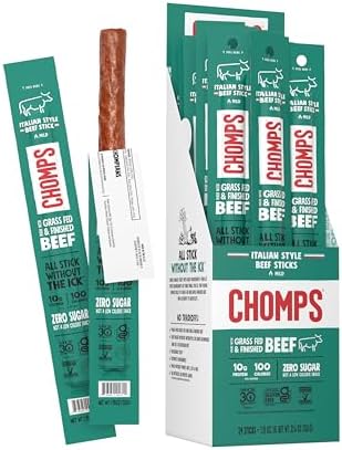 Amazon.com: Chomps, Venison Stick Salt & Pepper Mild, 1.15 Ounce ...