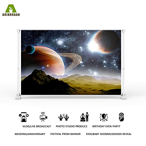Aoihrraan 3x2m Space Planet Backdrop Galaxy Starry Sky Celestial Night ...