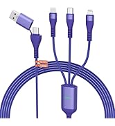 Amazon.com: 100W 3in1 Retractable Multi Charging Cable - 3 in 1 ...