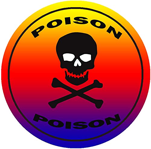 Skull And Crossbones Poison Label