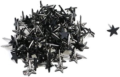 Amazon.com: UUYYEO 100 Pcs Star Shaped Push Pins Clear Plastic Thumb ...