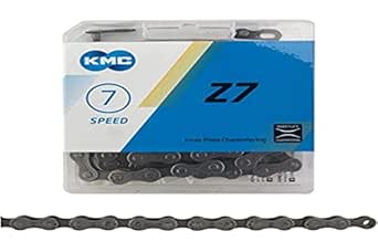 KMC, Z7, Chain, Speed: 6/7/8, 7.3mm, Links: 116, Grey : Amazon.in ...