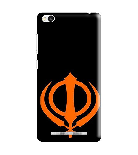 Hi-Me Designer Phone Back Case Cover Redmi4A ( Nishan Sahib Sikh Khanda ...