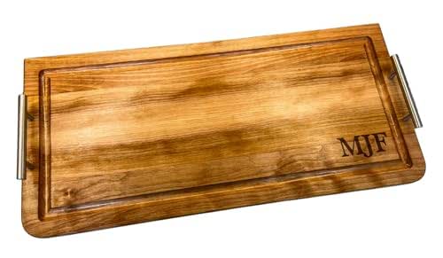 Amazon.com: BBQ Cutting Board Serving Tray for Smoker or Grill with ...