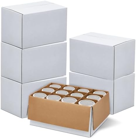 Amazon.com: JAK Industrial Mason Jar Storage Box/Quart Jar Container (3 ...